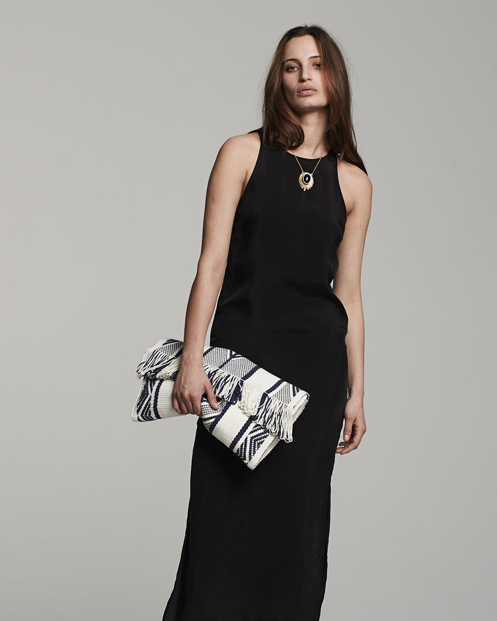 Oversized Fringe Clutch – VOZ Apparel